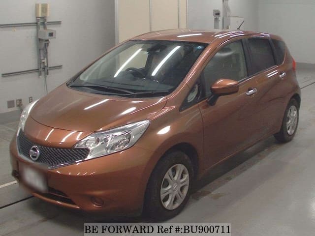 Used 2015 NISSAN NOTE X BLANC NACHURU INTERIOR/DBA-E12 for Sale ...