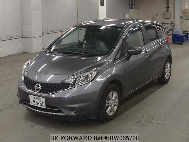 Used 2016 NISSAN NOTE X DIG-S/DBA-E12 for Sale BW065706 - BE FORWARD