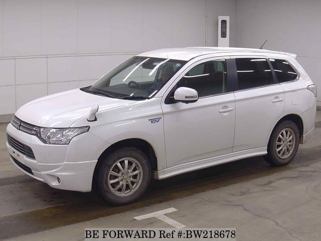 Used 2013 MITSUBISHI OUTLANDER PHEV G SAFETY PACKAGE/DLA-GG2W for Sale BW218678 - BE FORWARD