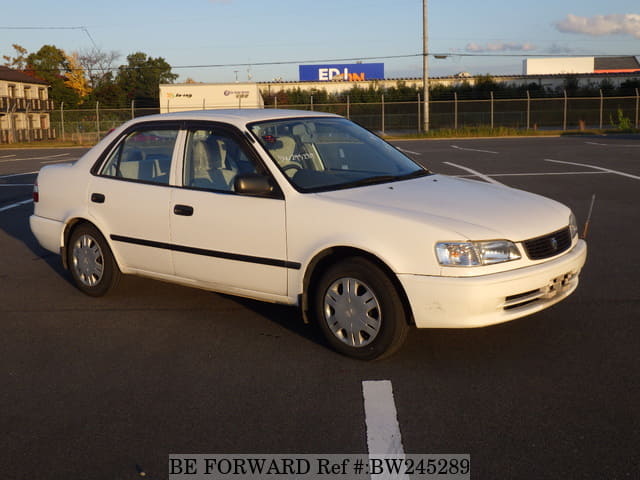 Used 1999 TOYOTA COROLLA SEDAN DX/GF-AE110 for Sale BW245289 - BE FORWARD