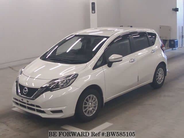 Used 2017 NISSAN NOTE X/DBA-E12 for Sale BW585105 - BE FORWARD