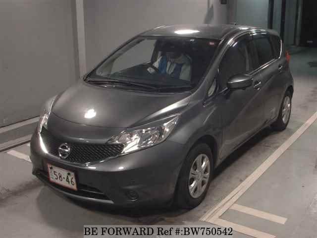 Used 2016 NISSAN NOTE X/DBA-E12 for Sale BW750542 - BE FORWARD