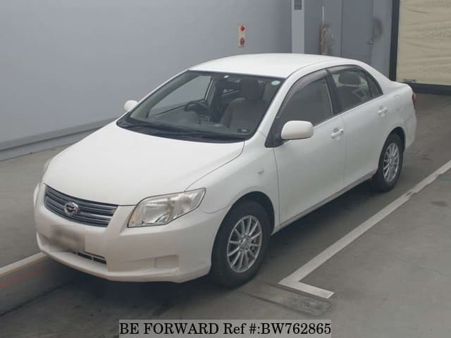 Used 2008 TOYOTA COROLLA AXIO G/DBA-NZE141 for Sale BW762865 - BE FORWARD
