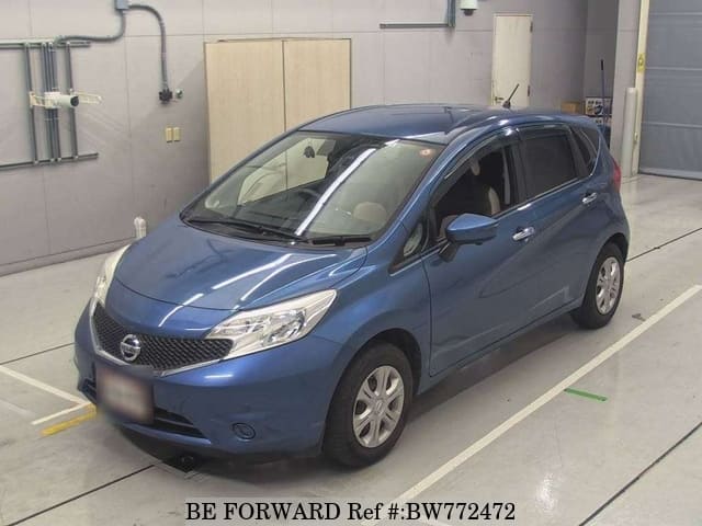 Used 2016 NISSAN NOTE X BLANC NACHURU INTERIOR/DBA-E12 for Sale ...