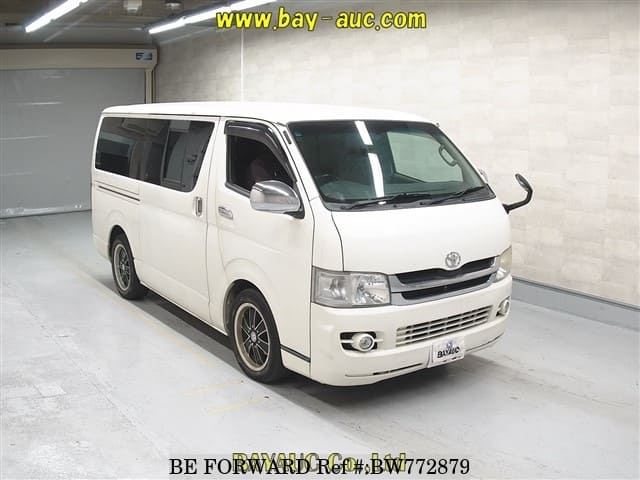 Used 2008 TOYOTA HIACE VAN SUPER GL/ADF-KDH201V for Sale BW772879 - BE ...