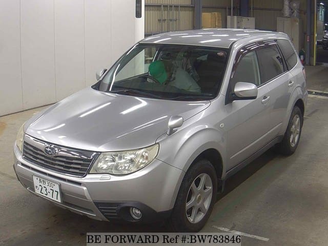 Used 2008 SUBARU FORESTER 2.0X/DBA-SH5 for Sale BW783846 - BE FORWARD