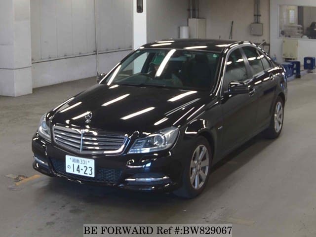 Used 2012 MERCEDES-BENZ C-CLASS C200 BLUE EFFICIENCY/DBA-204048 for ...