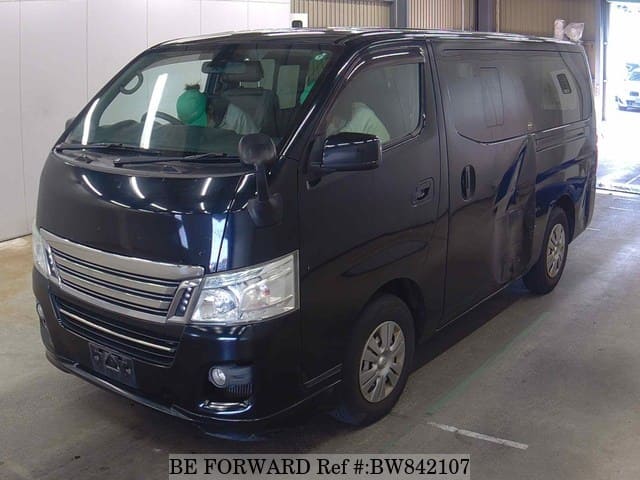 Used 2014 NISSAN CARAVAN VAN NV350 LONG RIDER PREMIUM GX /LDF-VW6E26 for Sale BW842107 - BE FORWARD