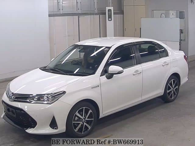 Used 2017 TOYOTA COROLLA AXIO HYBRID G/DAA-NKE165 for Sale BW669913 ...