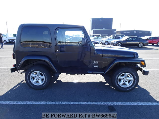 Used 2005 JEEP WRANGLER SAHARA HARD TOP/GH-TJ40S for Sale BW669642 - BE FORWARD