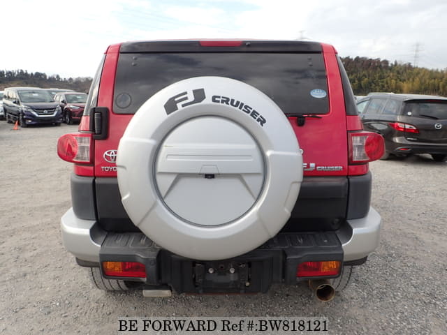 Used 2012 TOYOTA FJ CRUISER RED COLOR PACKAGE/CBA-GSJ15W for Sale BW818121 - BE FORWARD