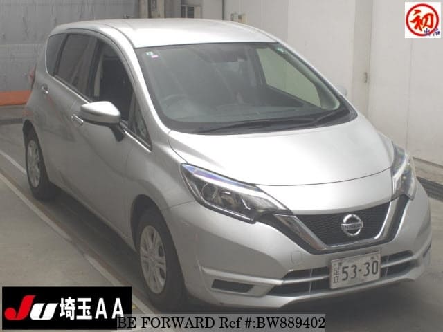 Used 2017 NISSAN NOTE X/DBA-E12 for Sale BW889402 - BE FORWARD