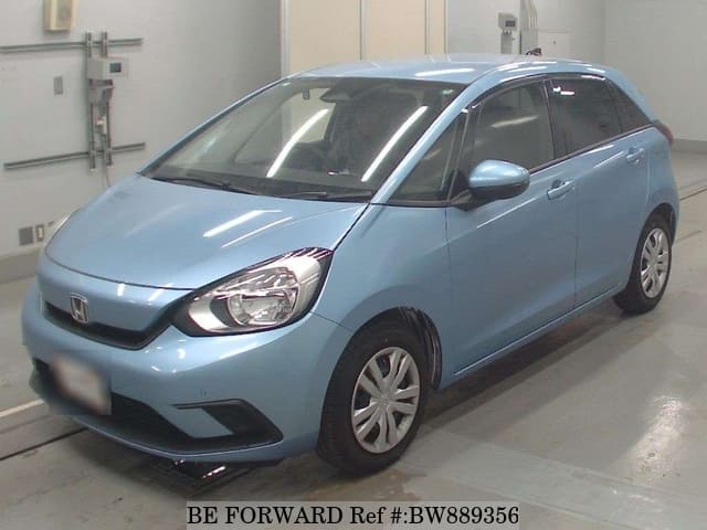 Used 2021 HONDA FIT BASIC /6BA-GR1 for Sale BW889356 - BE FORWARD