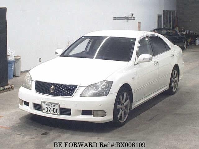 2007 TOYOTA CROWN 2.5 ATHLETE PREMIUM EDITION/DBA-GRS180 d'occasion BX006109 - BE FORWARD