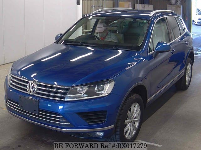 Used 2016 VOLKSWAGEN TOUAREG V6/DBA-7PCGRS for Sale BX017279 - BE FORWARD