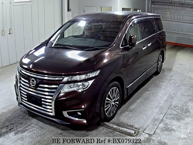 Used 2016 NISSAN ELGRAND 250 HIGHWAY STAR S/DBA-TE52 for Sale BX079322 - BE FORWARD