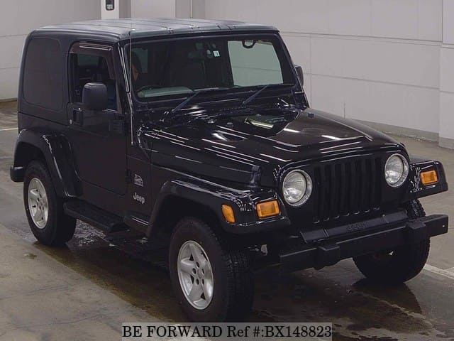 Used 2005 JEEP WRANGLER SAHARA HARD TOP/GH-TJ40S for Sale BX148823 - BE FORWARD