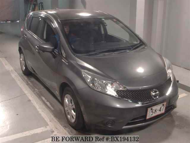 Used 2015 NISSAN NOTE X DIG-S/DBA-E12 for Sale BX194132 - BE FORWARD