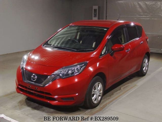 Used 2017 NISSAN NOTE X/DBA-E12 for Sale BX289509 - BE FORWARD