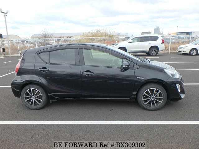Used 2015 TOYOTA AQUA HYBRID G BLACK SOFT LEATHER SELE/DAA-NHP10 for ...