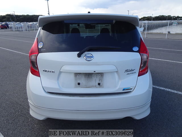 Used 2016 NISSAN NOTE RIDER BLACK LINE/DBA-E12 for Sale BX309629 - BE ...