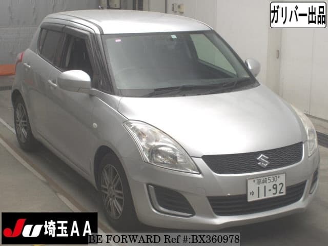 Used 2013 SUZUKI SWIFT XG-DJE/DBA-ZC72S for Sale BX360978 - BE FORWARD