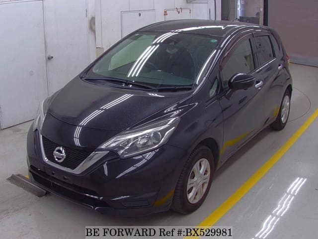 Used 2017 NISSAN NOTE X DIG-S/DBA-E12 for Sale BX529981 - BE FORWARD