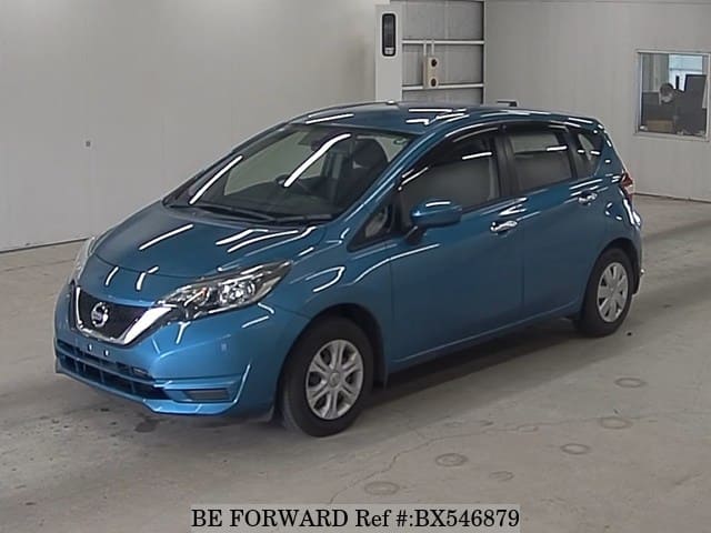 Used 2017 NISSAN NOTE S/DBA-E12 for Sale BX546879 - BE FORWARD