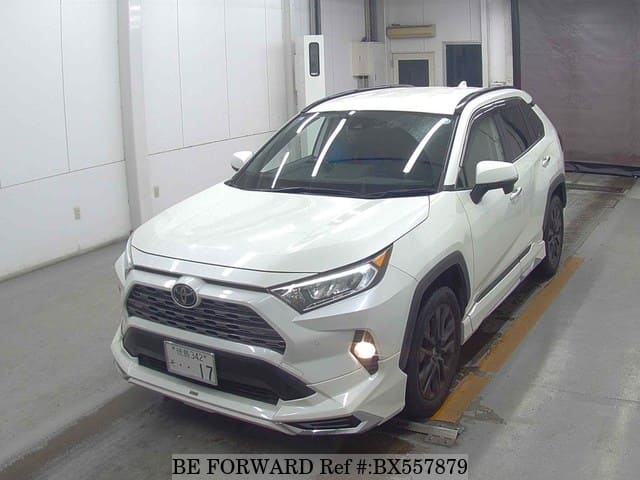 Used 2019 TOYOTA RAV4 G Z PACKAGE /6BA-MXAA54 for Sale BX557879 - BE FORWARD