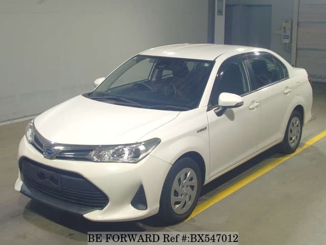 Used 2017 TOYOTA COROLLA AXIO HYBRID /DAA-NKE165 for Sale BX547012 - BE ...