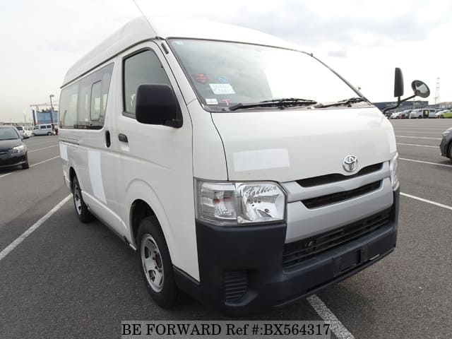 Used 2017 TOYOTA HIACE VAN LONG DX/CBF-TRH200K for Sale BX564317 - BE ...