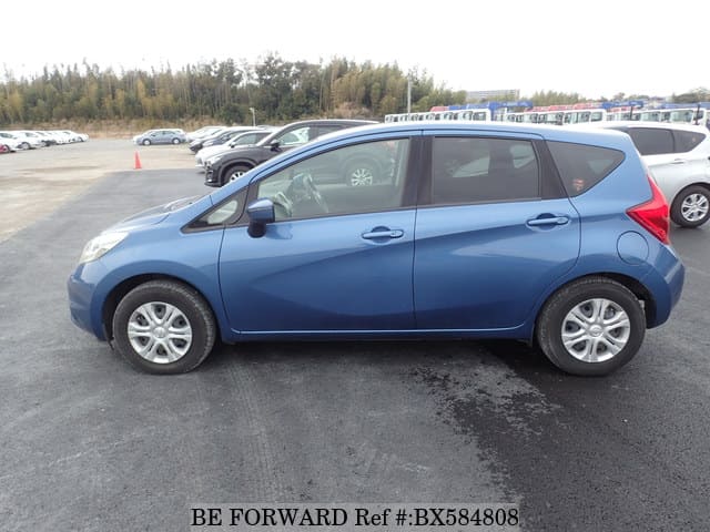 Used 2016 NISSAN NOTE X DIG-S/DBA-E12 for Sale BX584808 - BE FORWARD