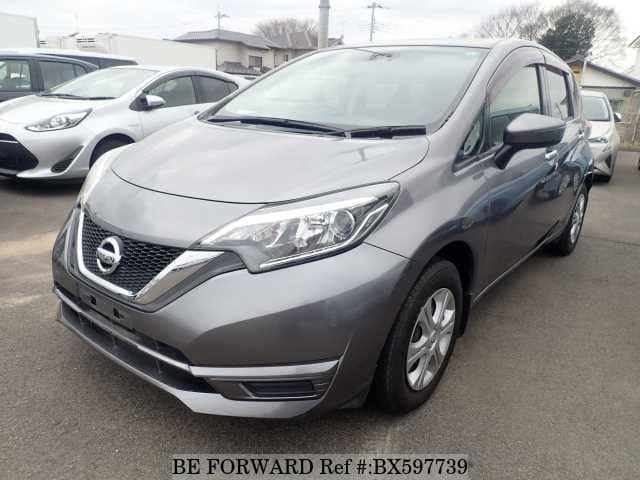 Used 2017 NISSAN NOTE X/DBA-E12 for Sale BX597739 - BE FORWARD