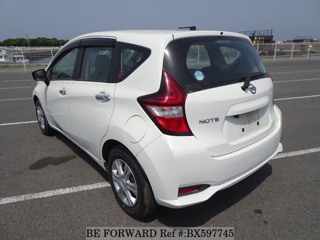 Used 2017 NISSAN NOTE S/DBA-E12 for Sale BX597745 - BE FORWARD