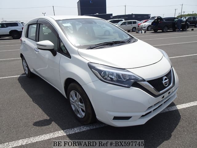Used 2017 NISSAN NOTE S/DBA-E12 for Sale BX597745 - BE FORWARD