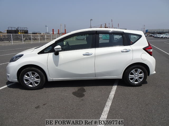 Used 2017 NISSAN NOTE S/DBA-E12 for Sale BX597745 - BE FORWARD