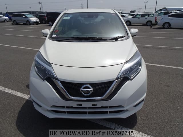 Used 2017 NISSAN NOTE S/DBA-E12 for Sale BX597745 - BE FORWARD
