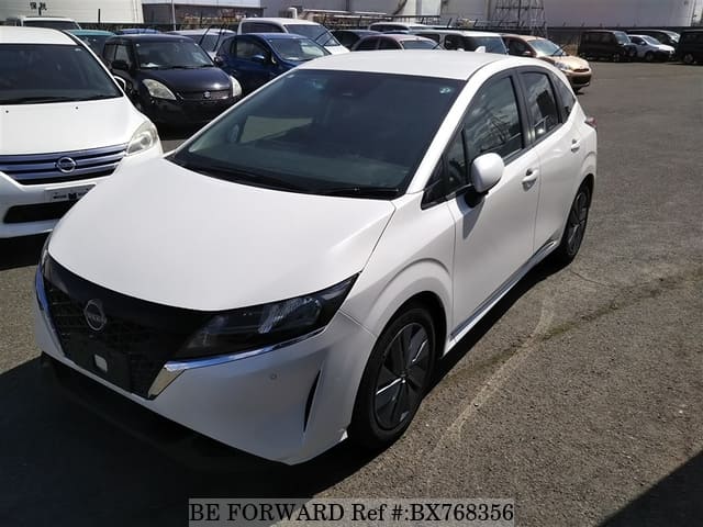 Used 2023 NISSAN NOTE HYBRID X/6AA-E13 for Sale BX768356 - BE FORWARD