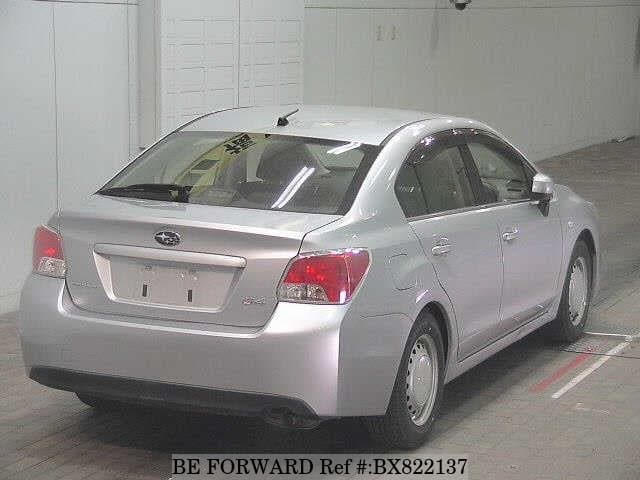 Used 2016 SUBARU IMPREZA G4 1.6I/DBA-GJ3 for Sale BX822137 - BE FORWARD