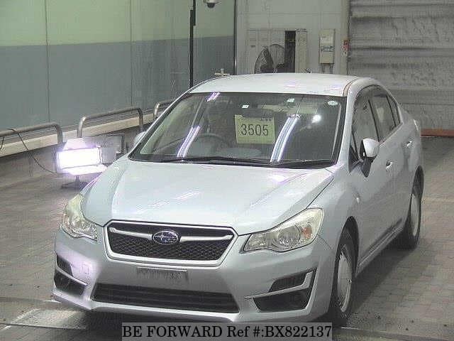 Used 2016 SUBARU IMPREZA G4 1.6I/DBA-GJ3 for Sale BX822137 - BE FORWARD