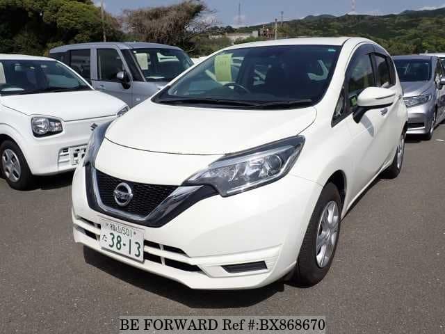 Used 2017 NISSAN NOTE X/DBA-E12 for Sale BX868670 - BE FORWARD