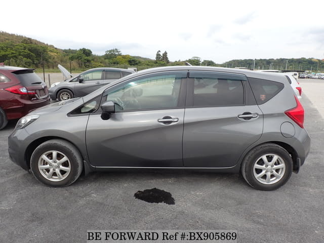 Used 2016 NISSAN NOTE X DIG-S/DBA-E12 for Sale BX905869 - BE FORWARD