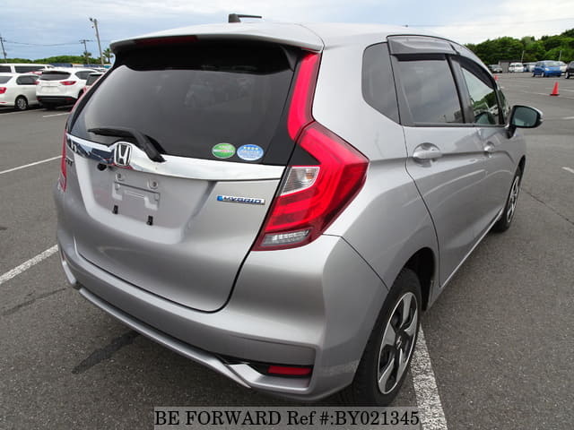 Used 2019 HONDA FIT HYBRID F HONDA SENSING/DAA-GP6 for Sale BY021345 - BE FORWARD