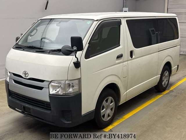 Used 2017 TOYOTA HIACE VAN LONG DX/CBF-TRH200V for Sale BY418974 - BE ...