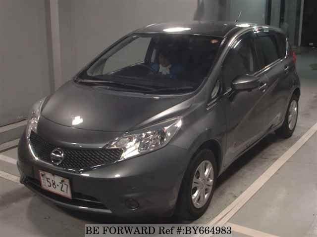 Used 2015 NISSAN NOTE X V SELECTION PLUS SAFETY/DBA-E12 for Sale ...