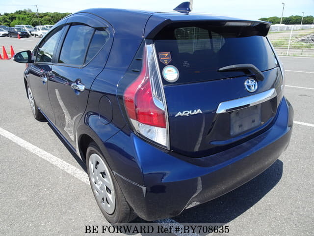 Used 2016 TOYOTA AQUA HYBRID S STYLE BLACK/DAA-NHP10 for Sale BY708635 - BE FORWARD