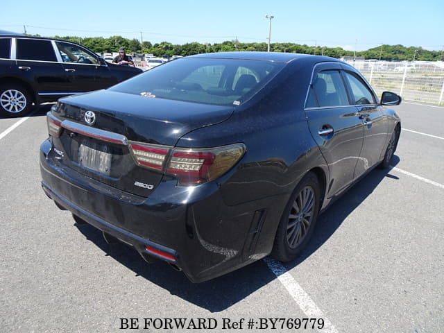 Used 2011 TOYOTA MARK X 250G RELAX SELE BLACK LEATHER/DBA-GRX130 for ...