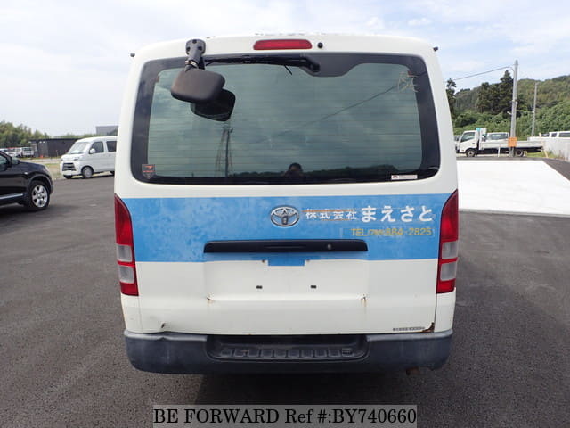 Used 2006 TOYOTA HIACE VAN DX/KR-KDH200V for Sale BY740660 - BE FORWARD