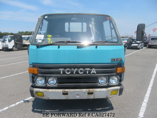 Used 1987 TOYOTA DYNA TRUCK/N-BU60 for Sale CA027472 - BE FORWARD
