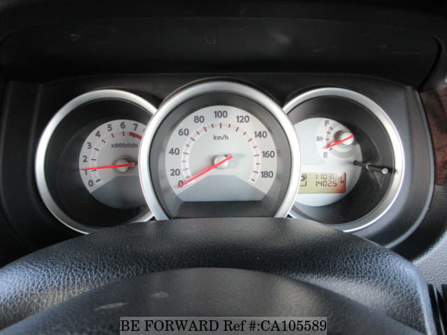 Used 2010 NISSAN TIIDA AXIS FORBES/DBA-C11 for Sale CA105589 - BE FORWARD